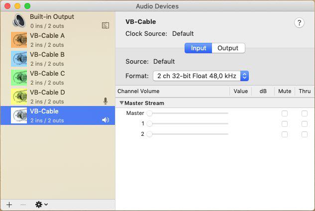 适用于 MAC 的 VB-cable虚拟声卡 - 相关教程 - VB-Audio VB-Cable Voicemeeter VB虚拟声卡中文官网